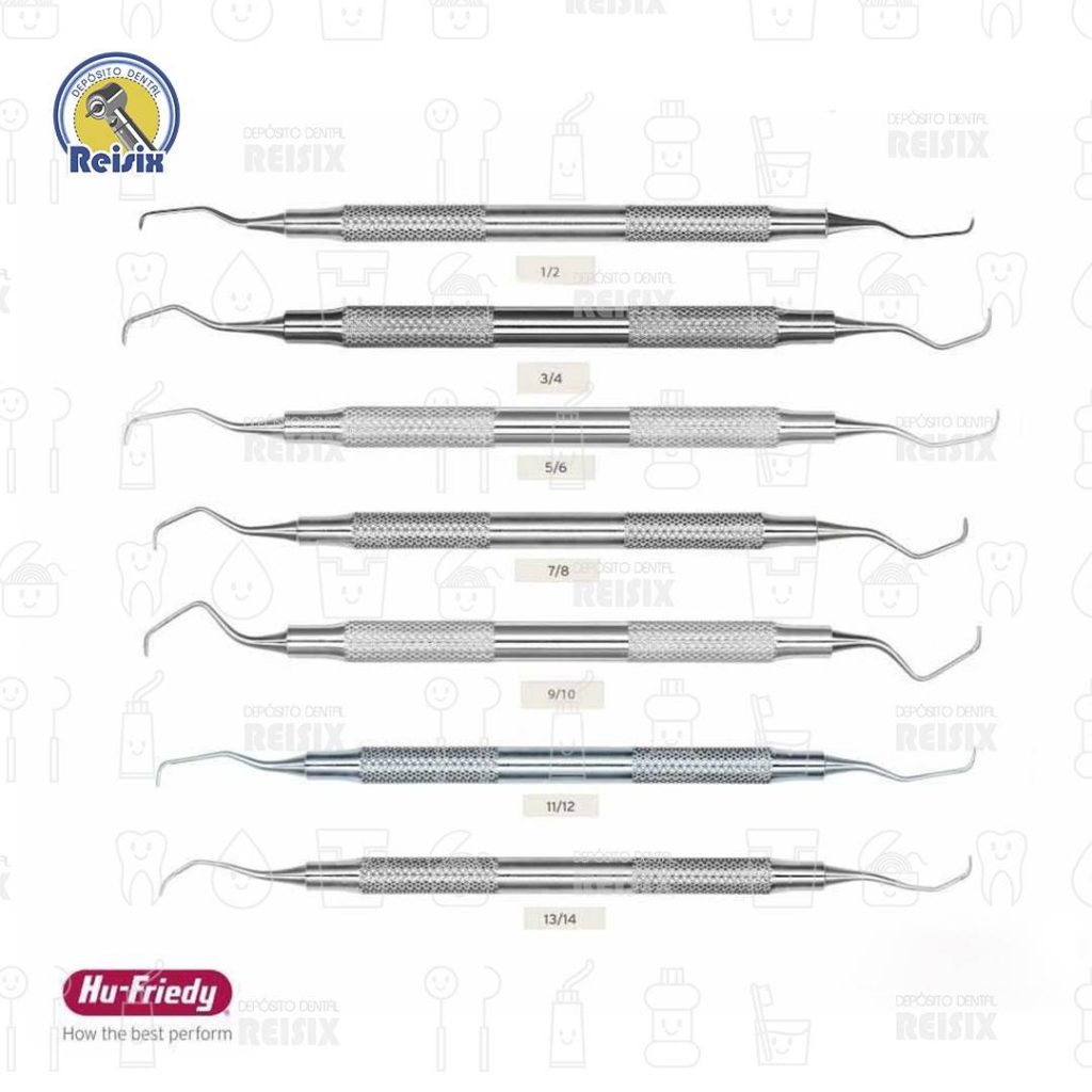 Curetas Graceys - Depósito Dental REISIX