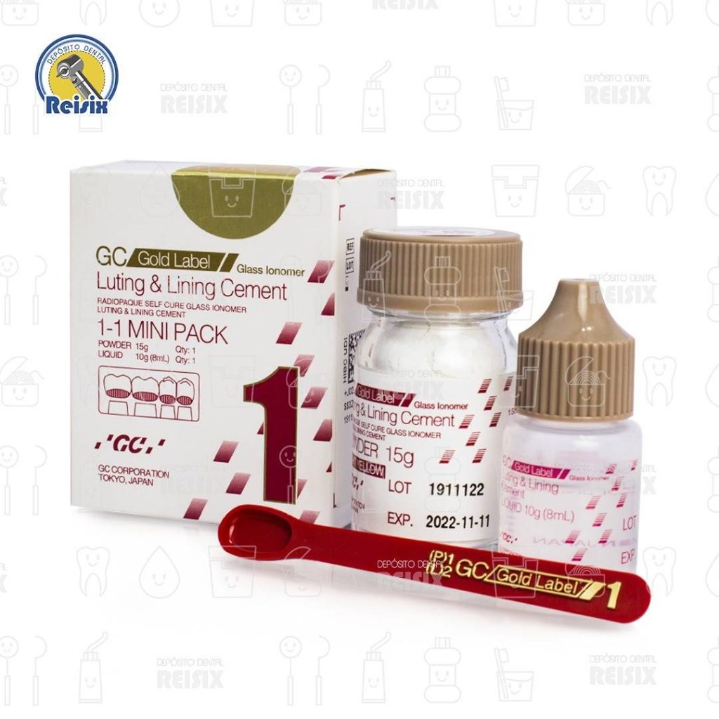 Fuji tipo 1 autocurable ionómero de vidrio cemento y base GC mini pack 15 grs., 8 ml - Depósito ...