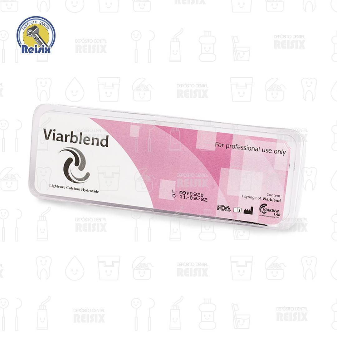 Viarblend Recubrimiento Pulpar Radiopaco Viarden 2grs - Depósito Dental REISIX