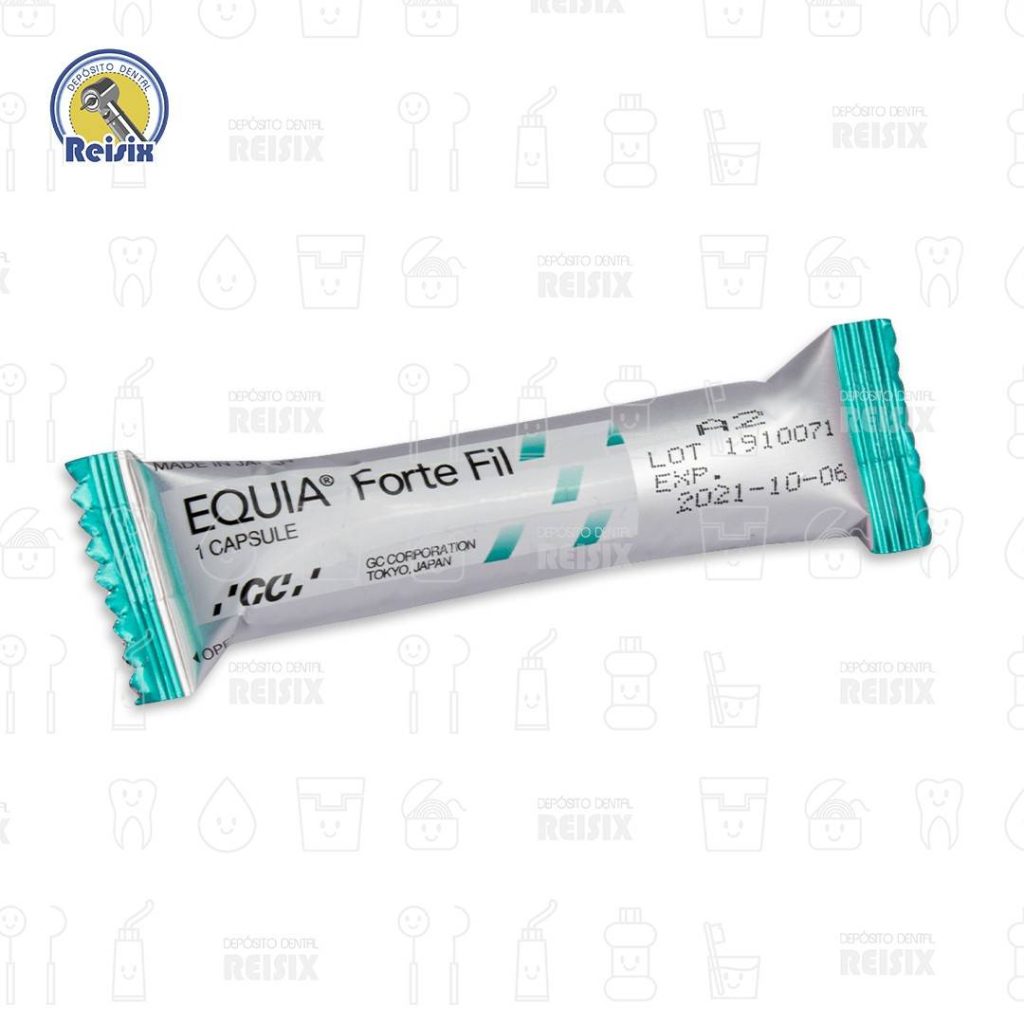 Cápsula Equia Forte Fil ionómero de vidrio híbrido para restauración en bloques para posteriores ...