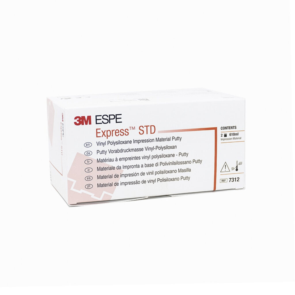 Express STD Silicona por adición 3M base y catalizador 305 ml c/u - Depósito Dental REISIX