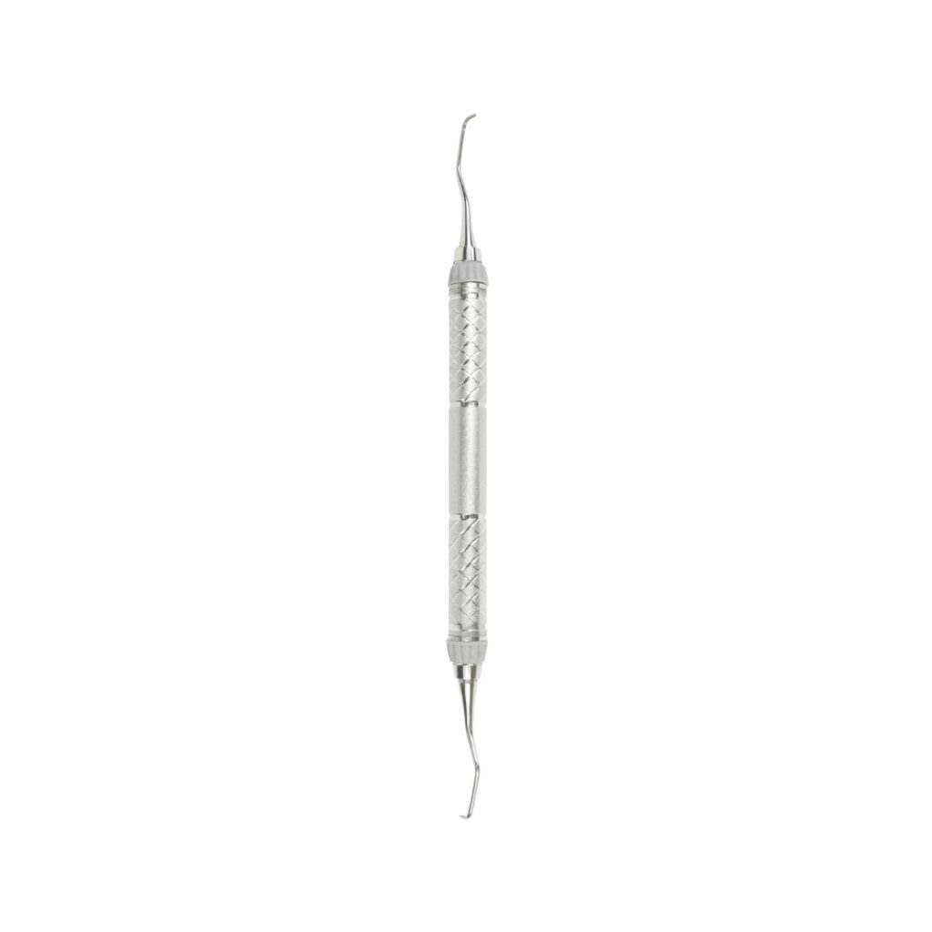 Kit con 9 curetas Gracey codificadas por colores Germany Inox - Depósito Dental REISIX